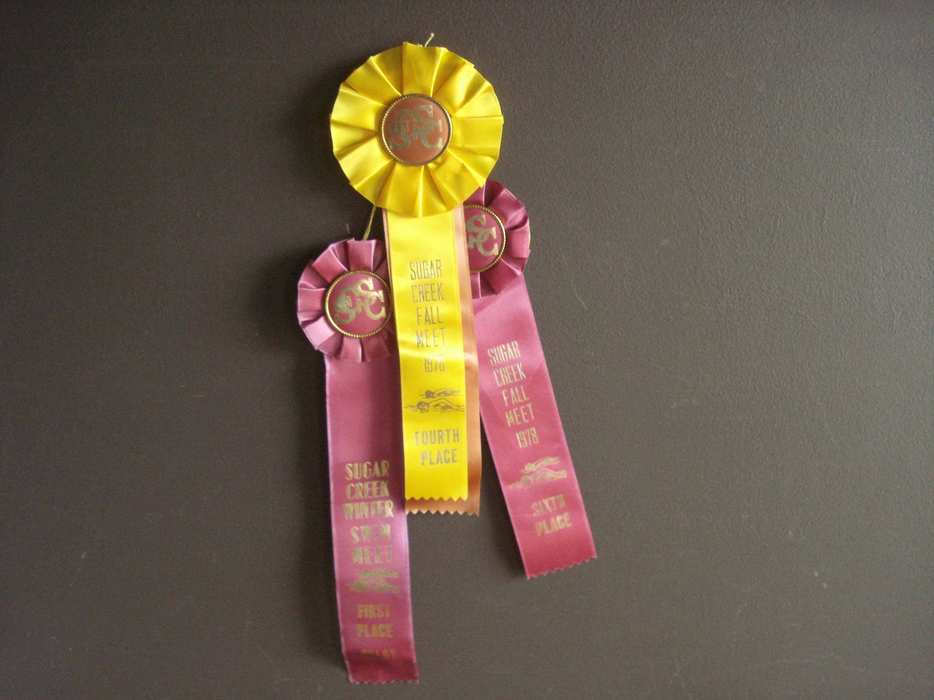 Yellow Award Ribbon