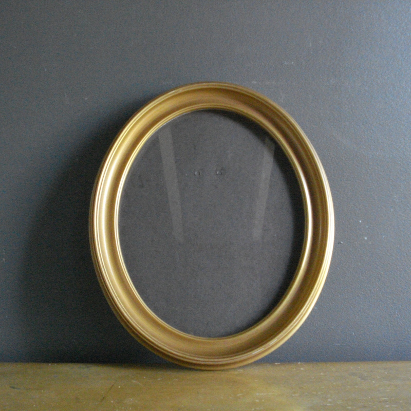 Vintage Oval Frame - Etsy