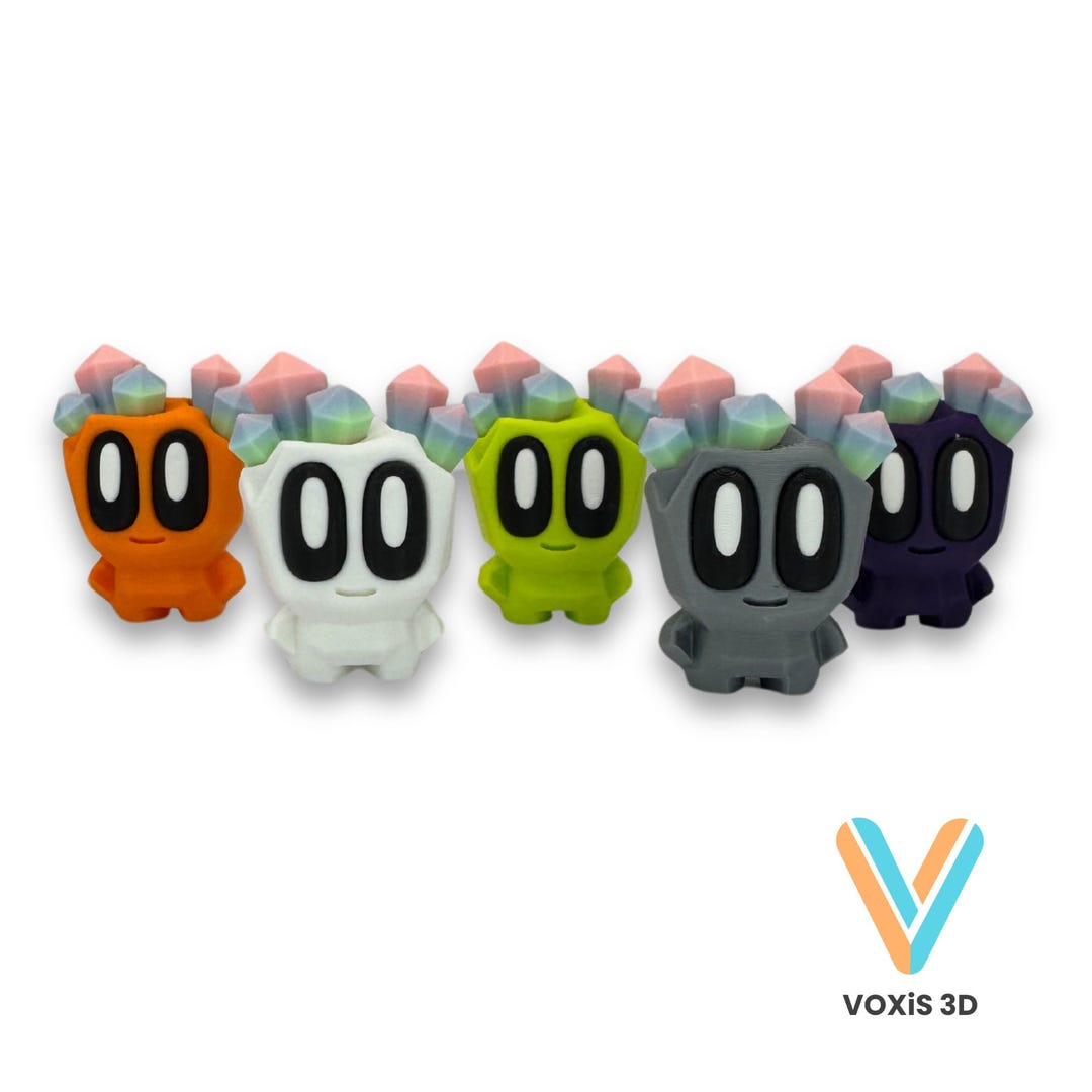 3D Printed Rock Pet – Customizable Desk Toy and Collectible – Choose ...