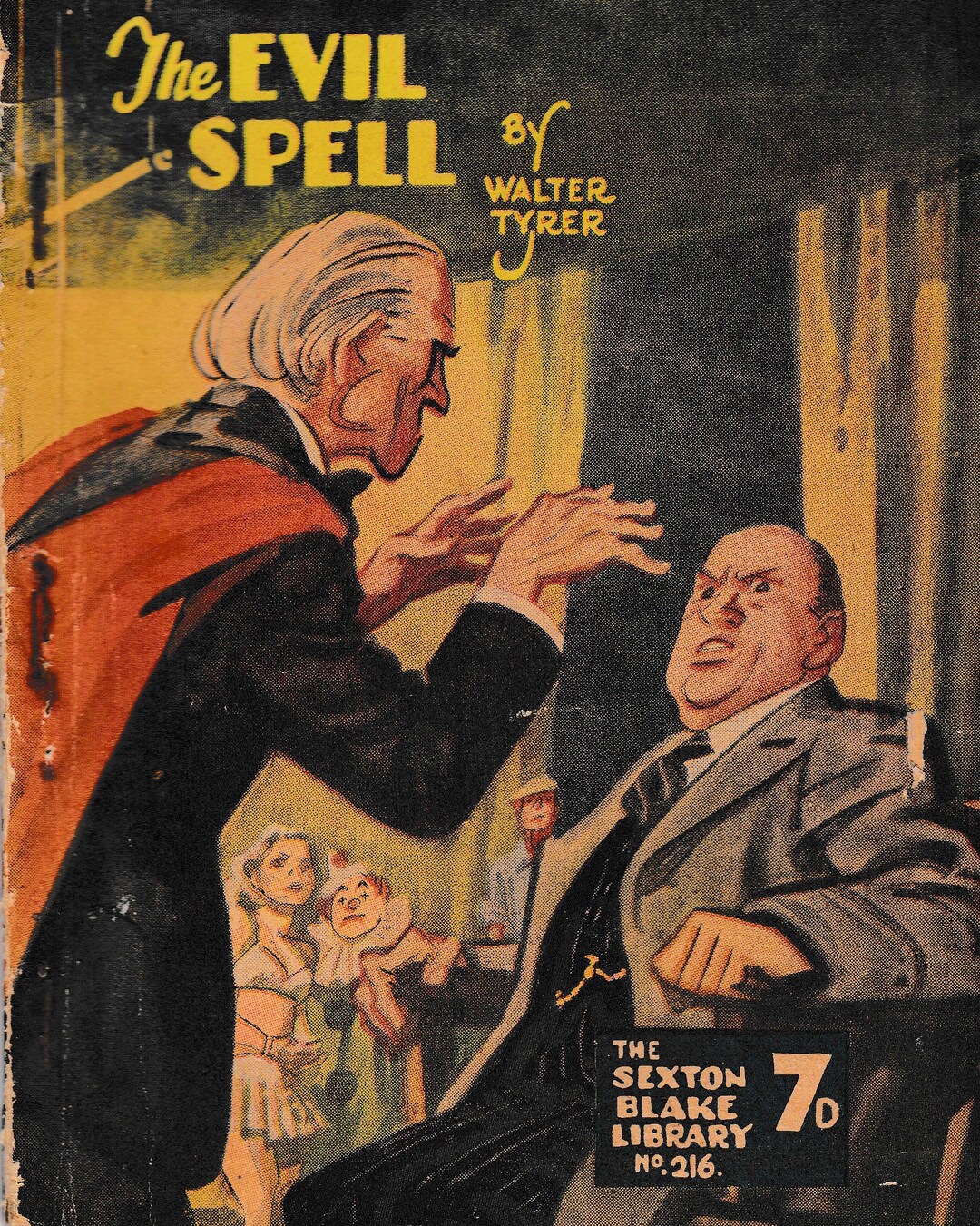 THE EVIL SPELL, British Pulp, 1945 - Etsy