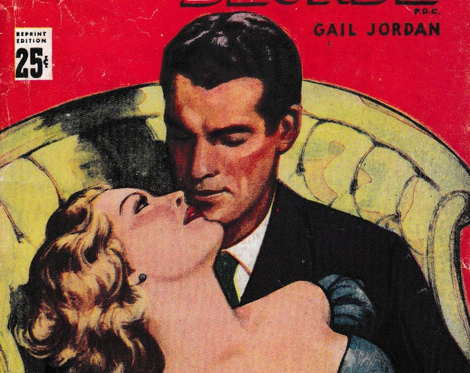 WANTON BLONDE, Vintage Pulp Digest, 1948 - Etsy