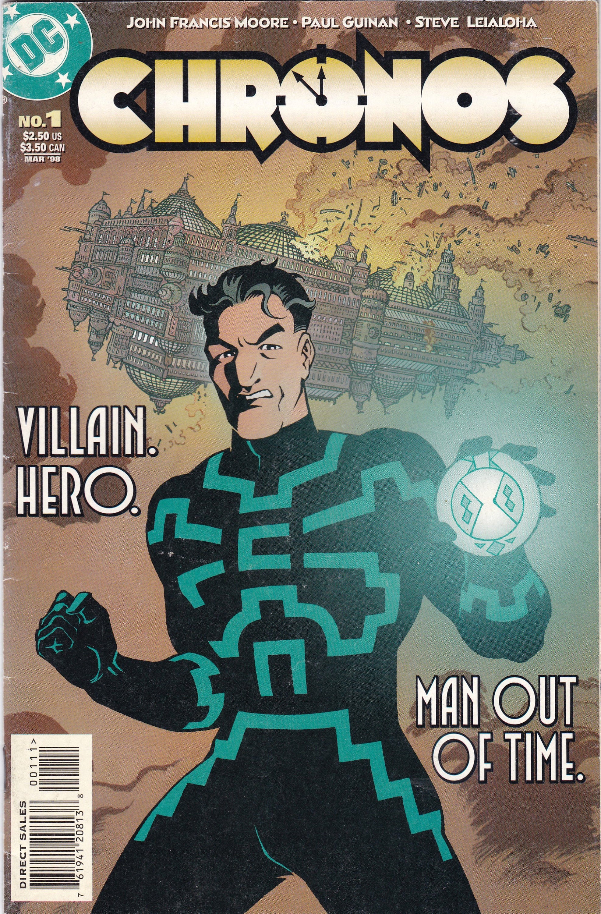 CHRONOS COMIC #1, DC Comics, 1998 - Etsy France