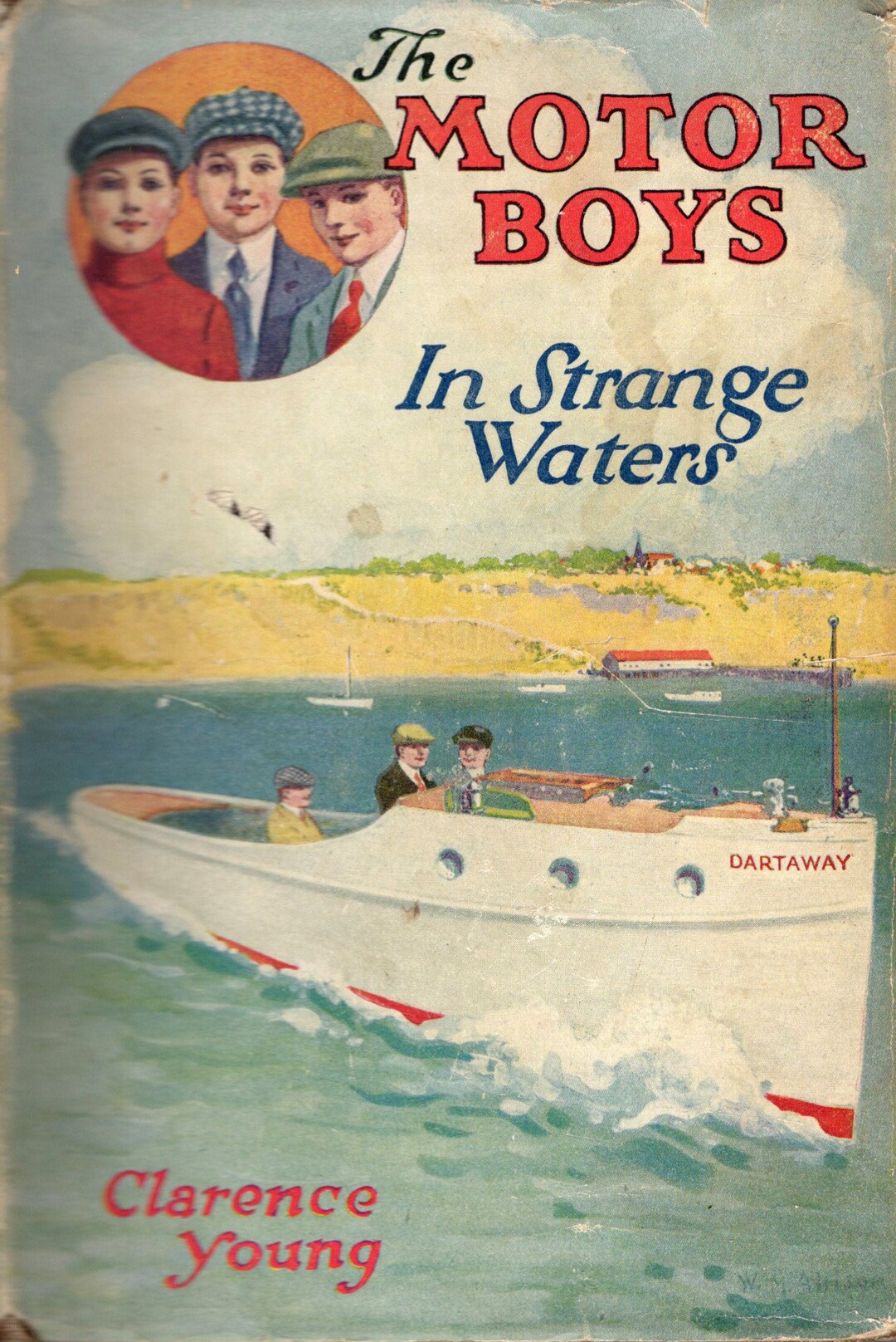 THE MOTOR BOYS in Strange Waters, Early Edition With Dust Jacket - Etsy