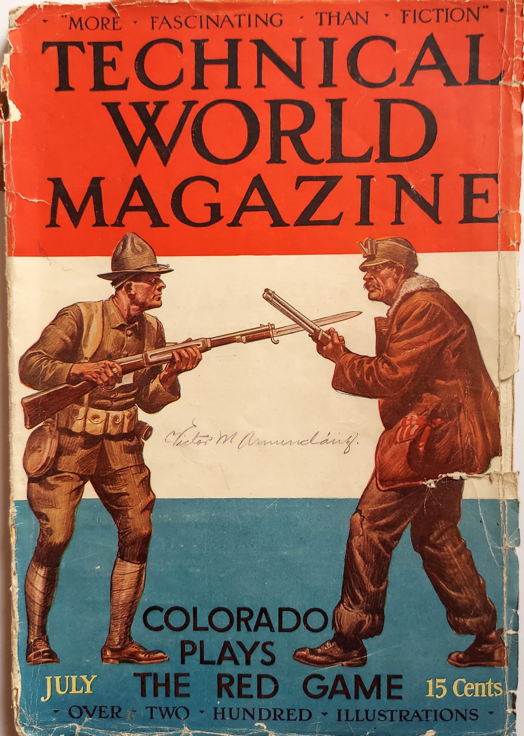 1914 TECHNICAL WORLD MAGAZINE - Etsy