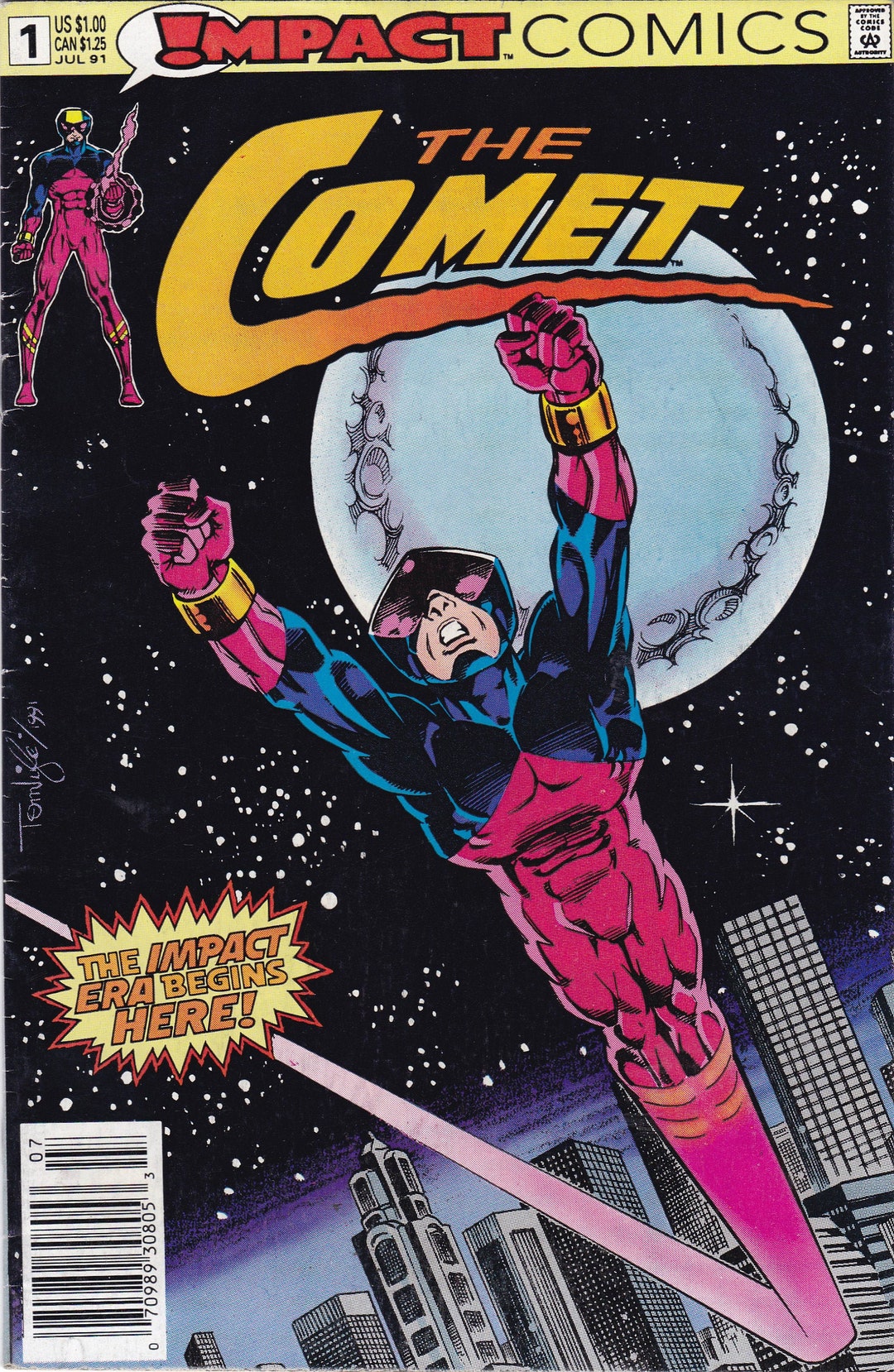 RARE COMET COMIC #1, Impact Comics - Etsy
