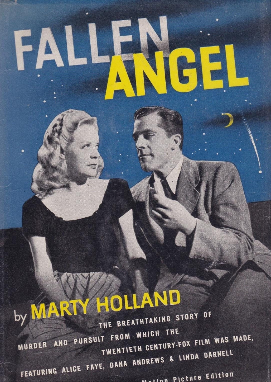 FALLEN ANGEL, 1st Edition, Noir Novel - Etsy