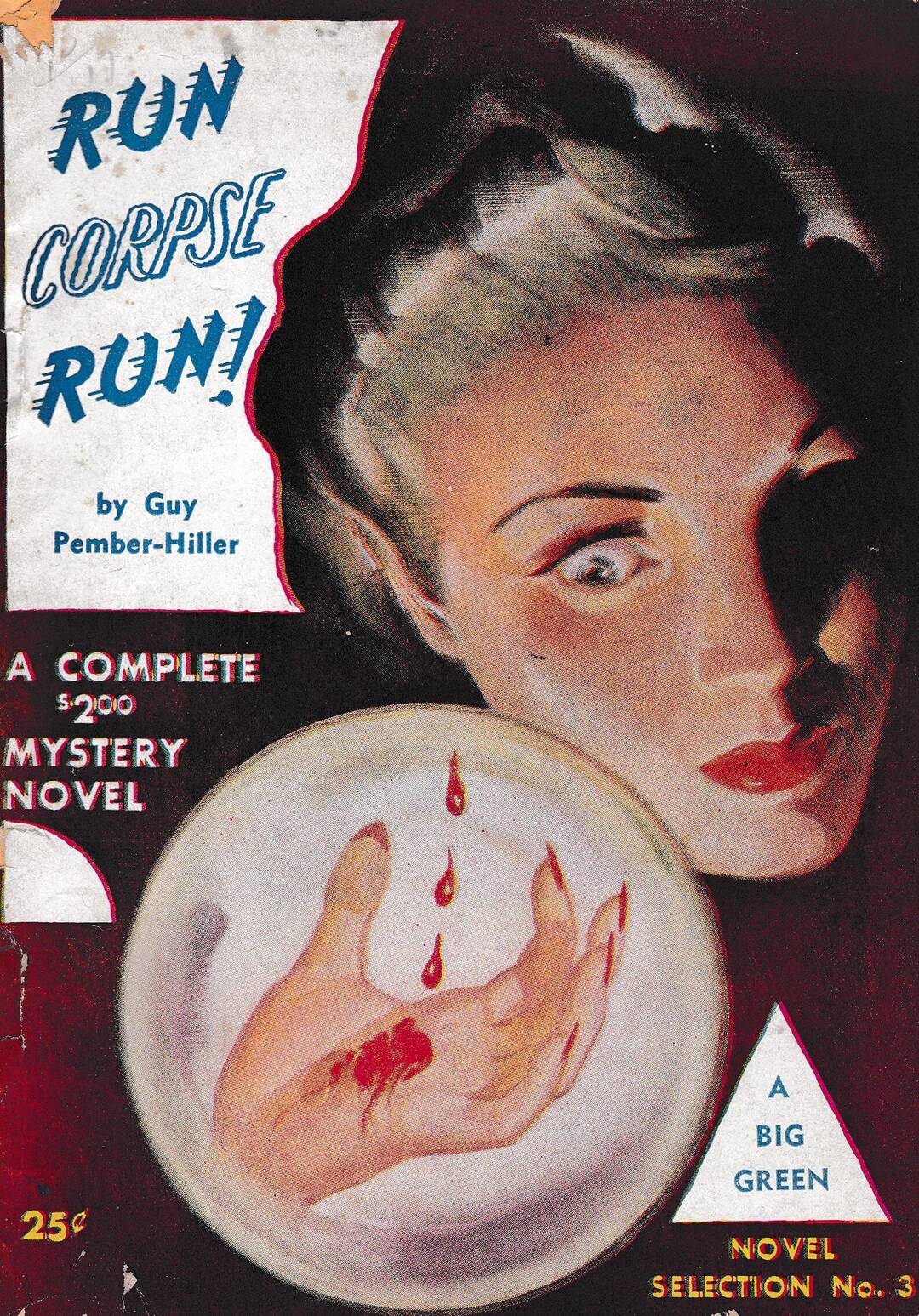 RUN CORPSE RUN! Pulp Digest - Etsy