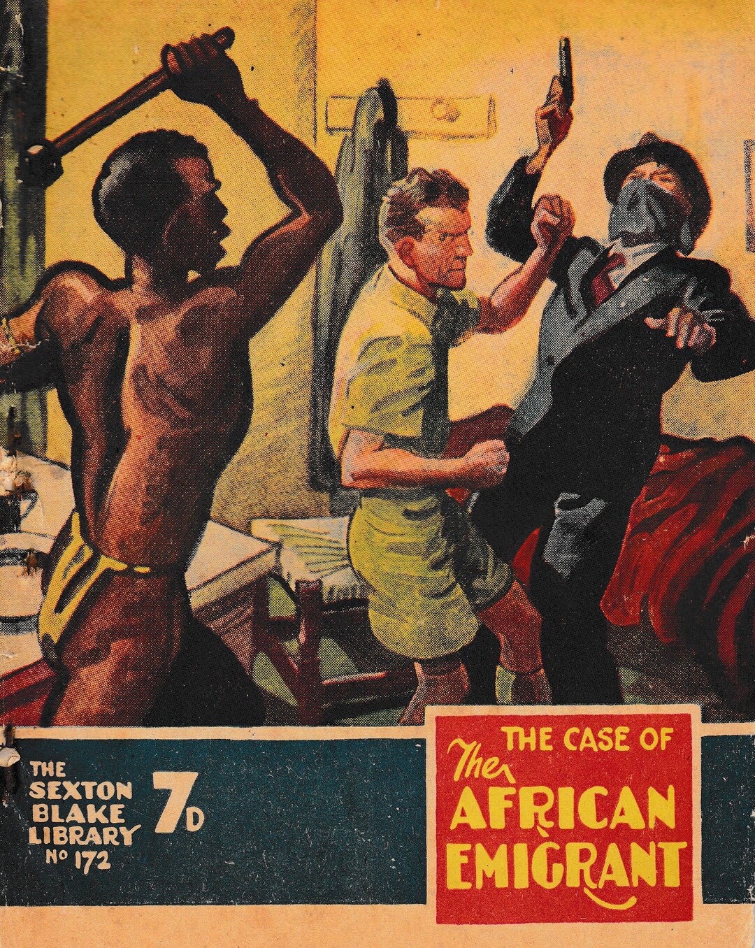 BRITISH PULP, Case of the African Emigrant, 1943 - Etsy