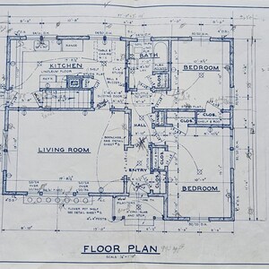 Vintage HOME BUILDING PLANS, 1950s, Weyerhaeuser - Etsy