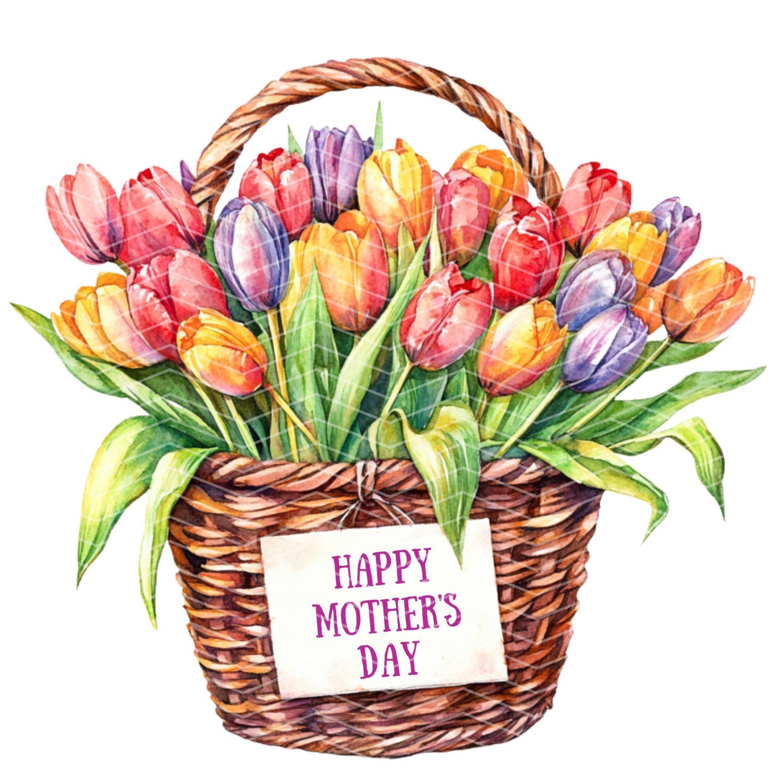 Mothers Day Flowers Clipart, Mom Flowers Clipart, Mom Flowers PNG ...