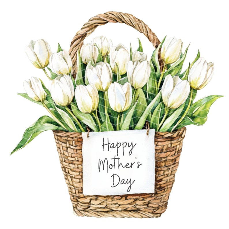 Mothers Day Flowers Clipart, Mom Flowers Clipart, Mom Flowers PNG ...