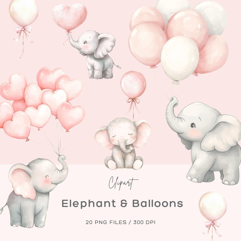 Elephant Balloon - Etsy