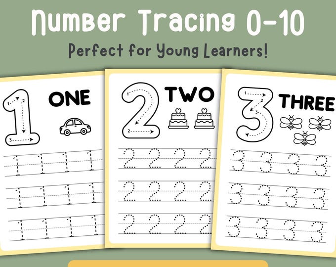 Learning to Count, Printable Busy Book, Quiet Book, Counting for ...