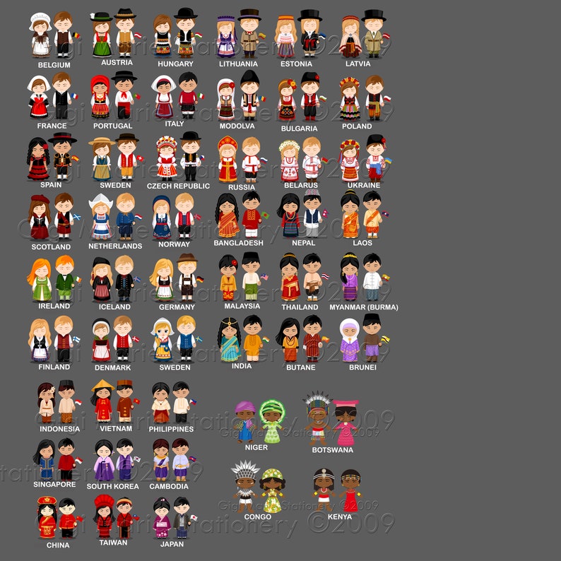 NATIONALITY - Heritage - Ancestry - RECIPE Cards - Ethnic - Cultural ...