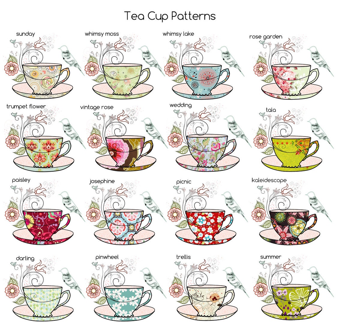 DIY Printable Tea Bag Cover Template - Bridal Shower Tea Bag ...