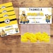 Editable Minions Birthday Treat Bags, Instant Download, Custom Gift ...