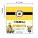 Editable Minions Birthday Treat Bags, Instant Download, Custom Gift ...
