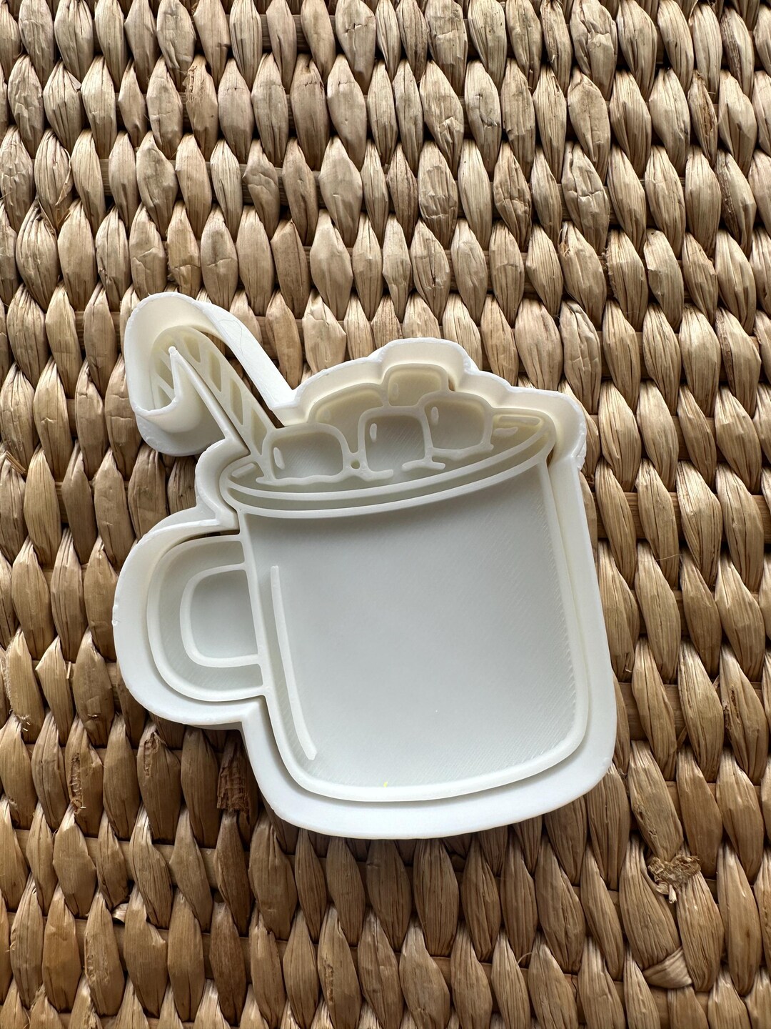 Holidays Hot Cocoa Cut Cookie Embosser STL - Etsy