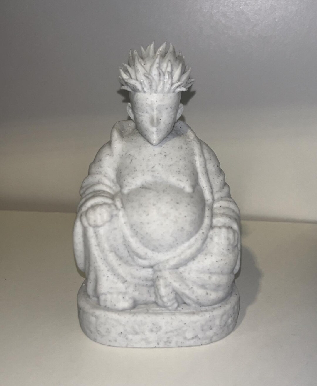Satoru Gojo JJK Buddha Statue, 3D Printed, Home Decor, Desk Ornament ...