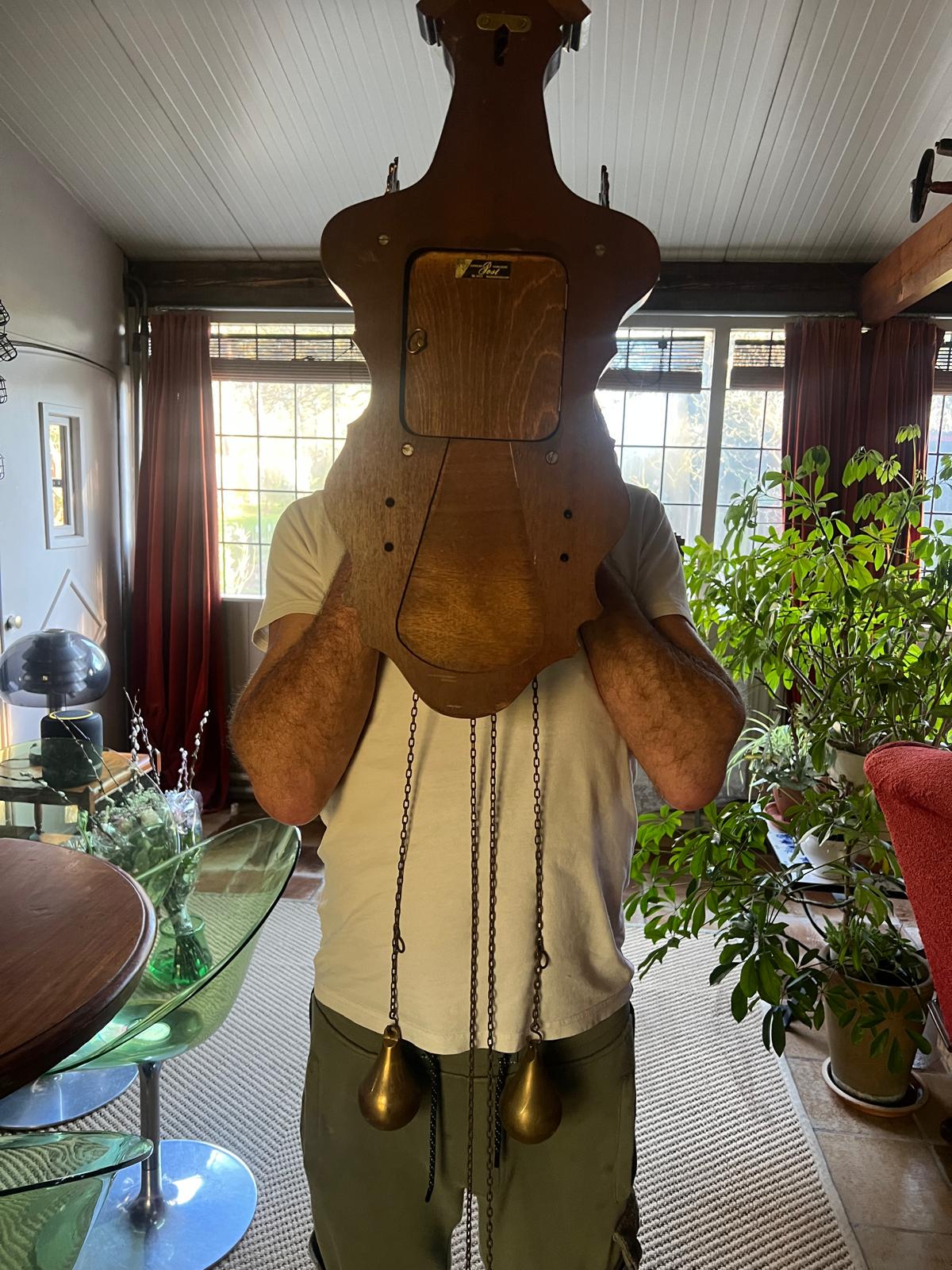 Vintage Dutch Friese Staart Clock - Atlas Holding the World | 1960s - Etsy