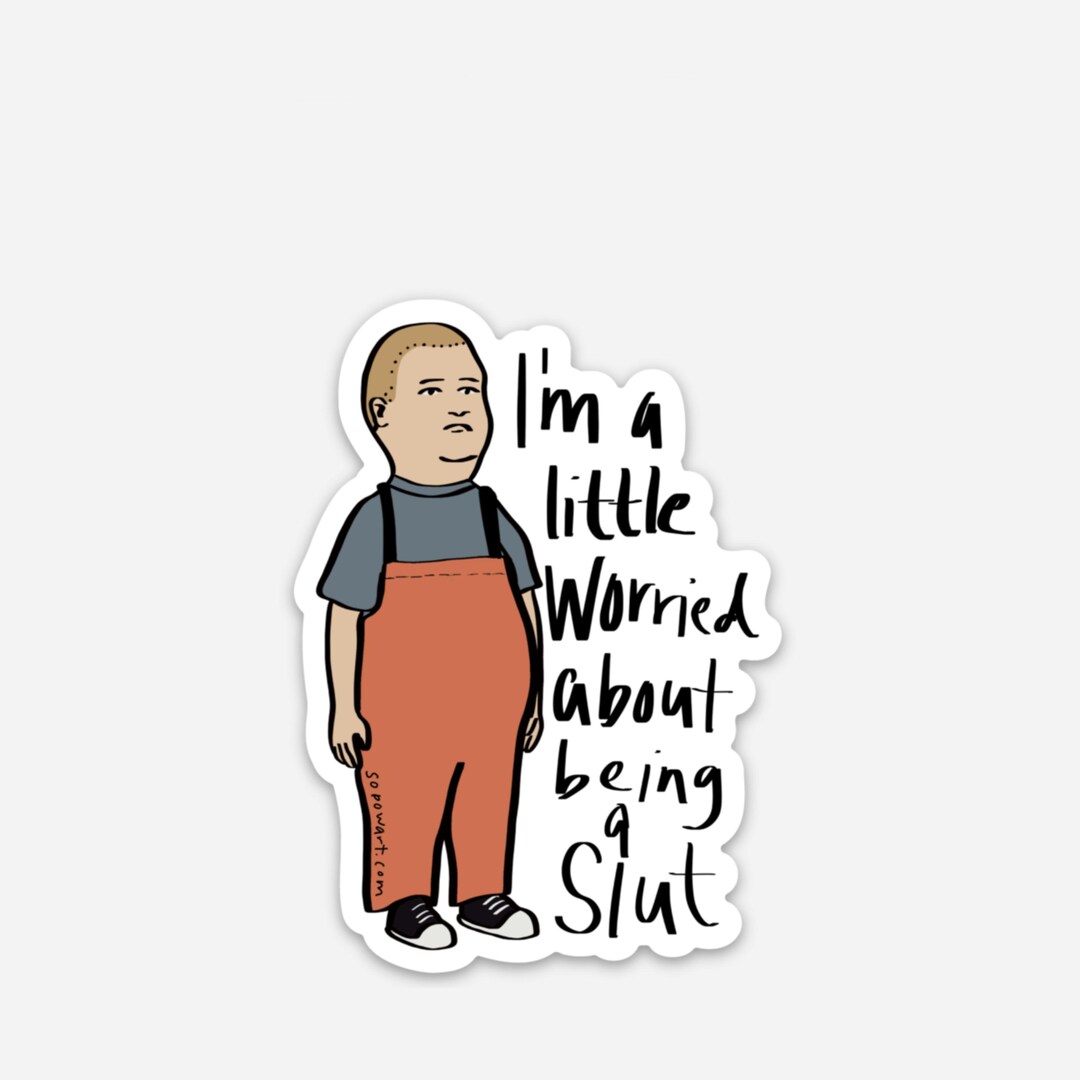 Bobby Hill Vinyl Sticker - Etsy