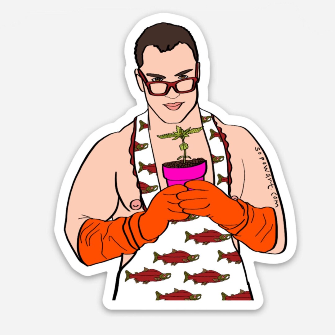 Botanist Vinyl Sticker - Etsy