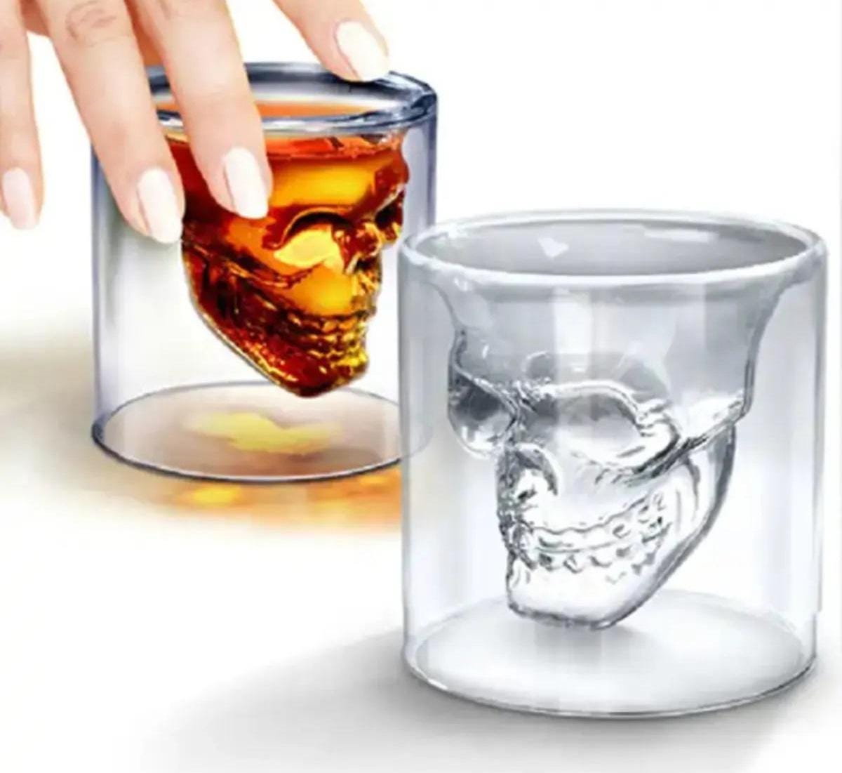 Handcrafted Skull Gothic Design Unique Tumbler for Whisky Lovers ...