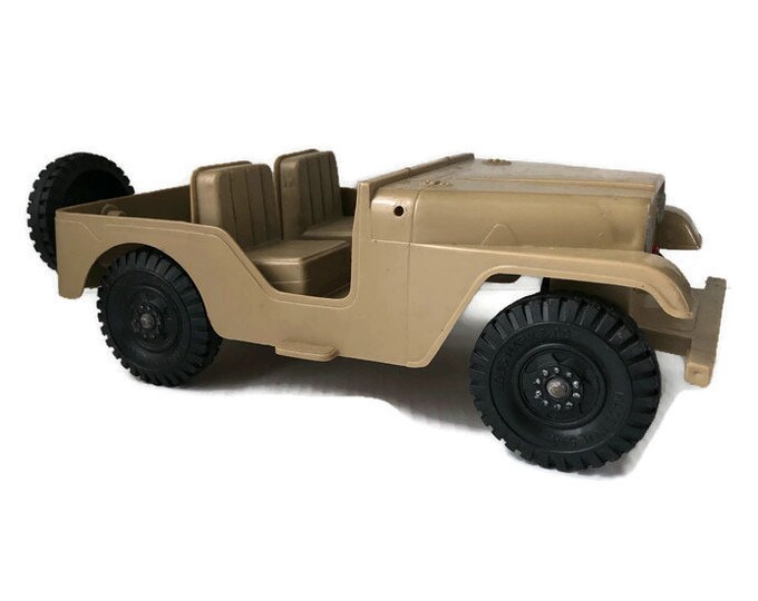 Rare Vintage RAT PATROL Jeep Made by Marx Toys From the American TV ...