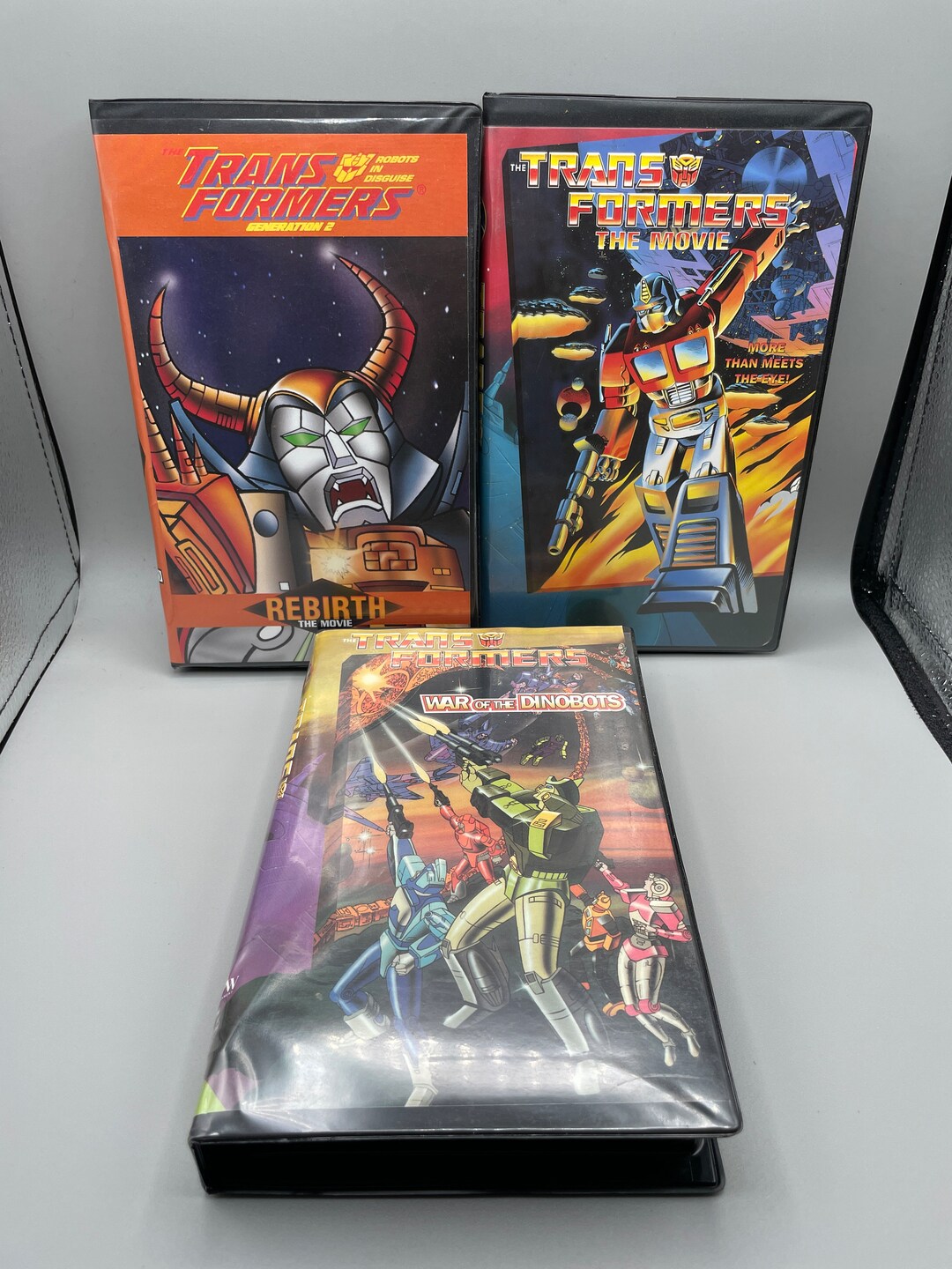 VHS Transformer Cartoon Movies Canadian Exclusives 1990s More Than ...