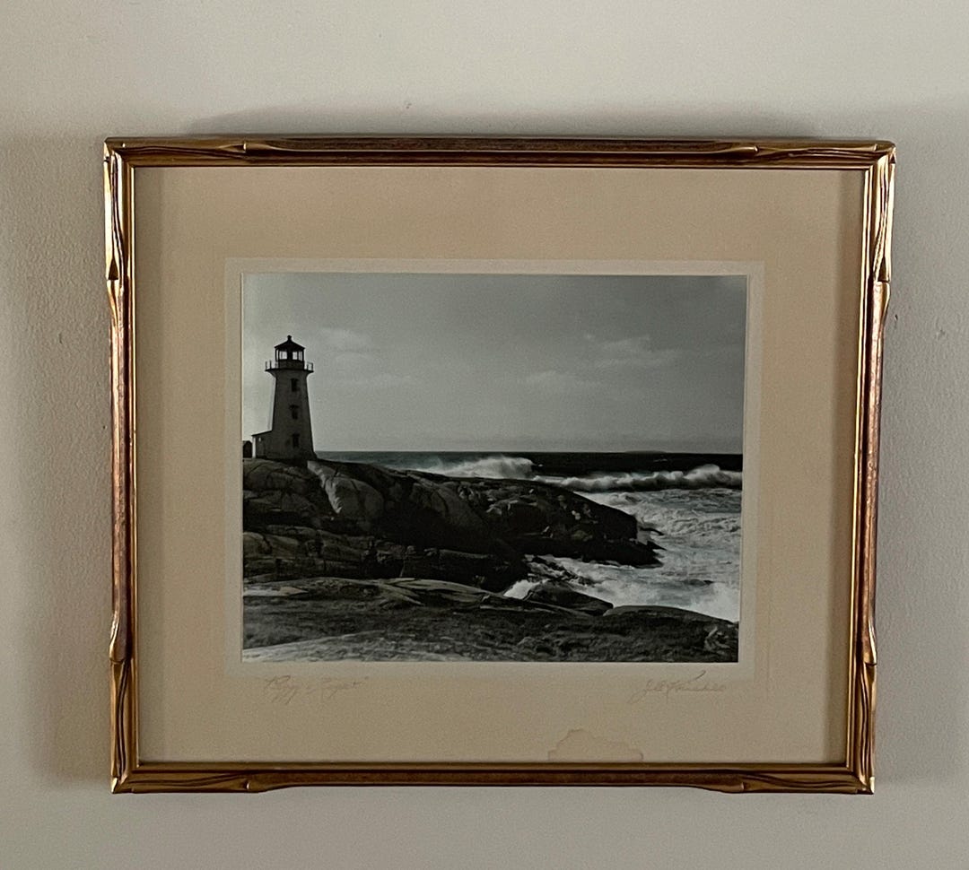 Vintage Photo of Peggy’s Cove, Nova Scotia Taken by J.E. Knickle of ...