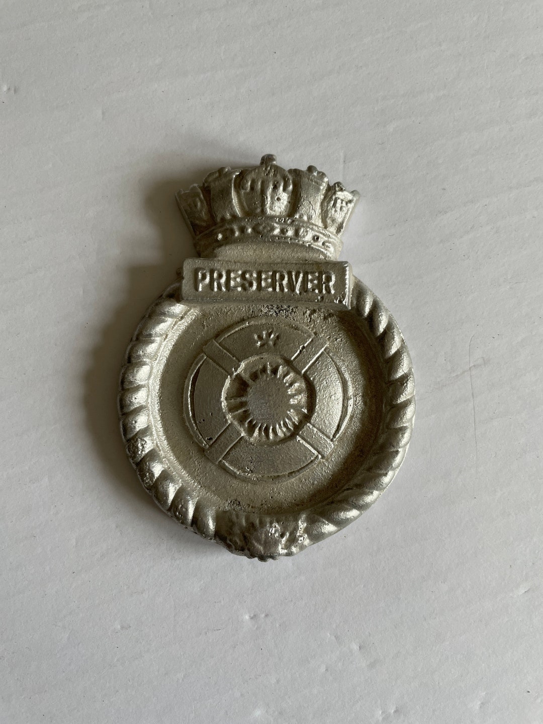Vintage HMCS Preserver TAMPION Ships Crest Protecteur Class Auxiliary ...