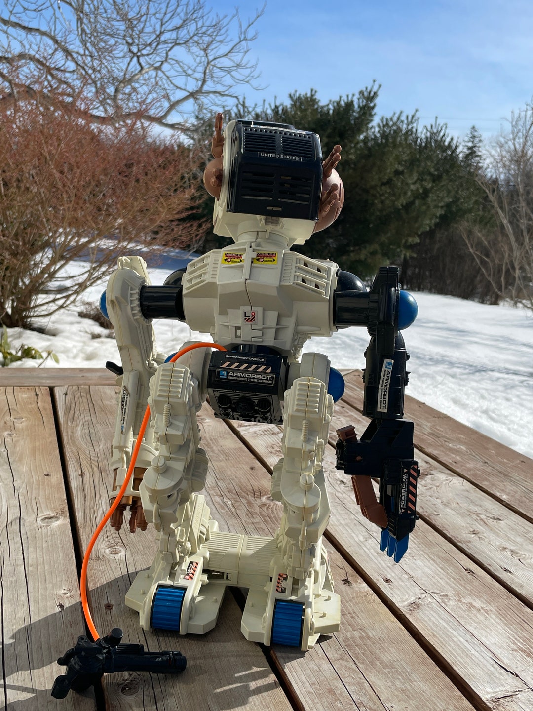 Vintage 1993 Hasbro GI Joe Star Brigade Armorbot Incomplete - Etsy