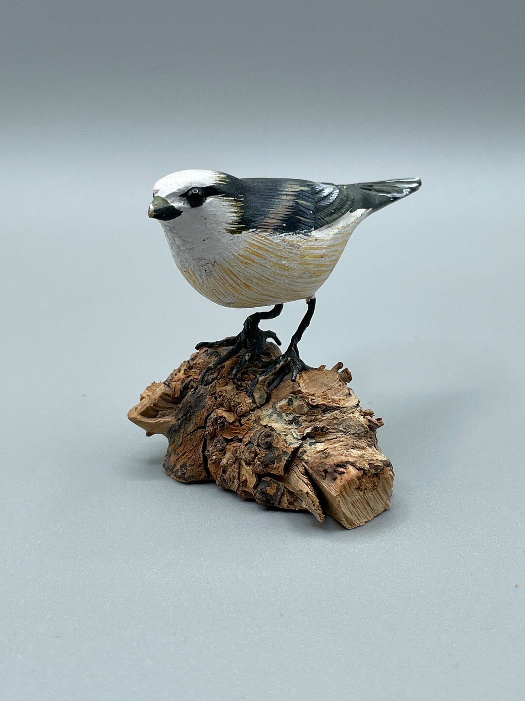 Vintage Grey Jay Wooden Bird Carving Hand Carved and Hand Painted - Etsy