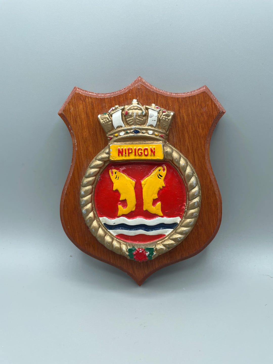 Vintage HMCS Nipigon TAMPION Ships Crest RCN Royal Canadian Navy - Etsy