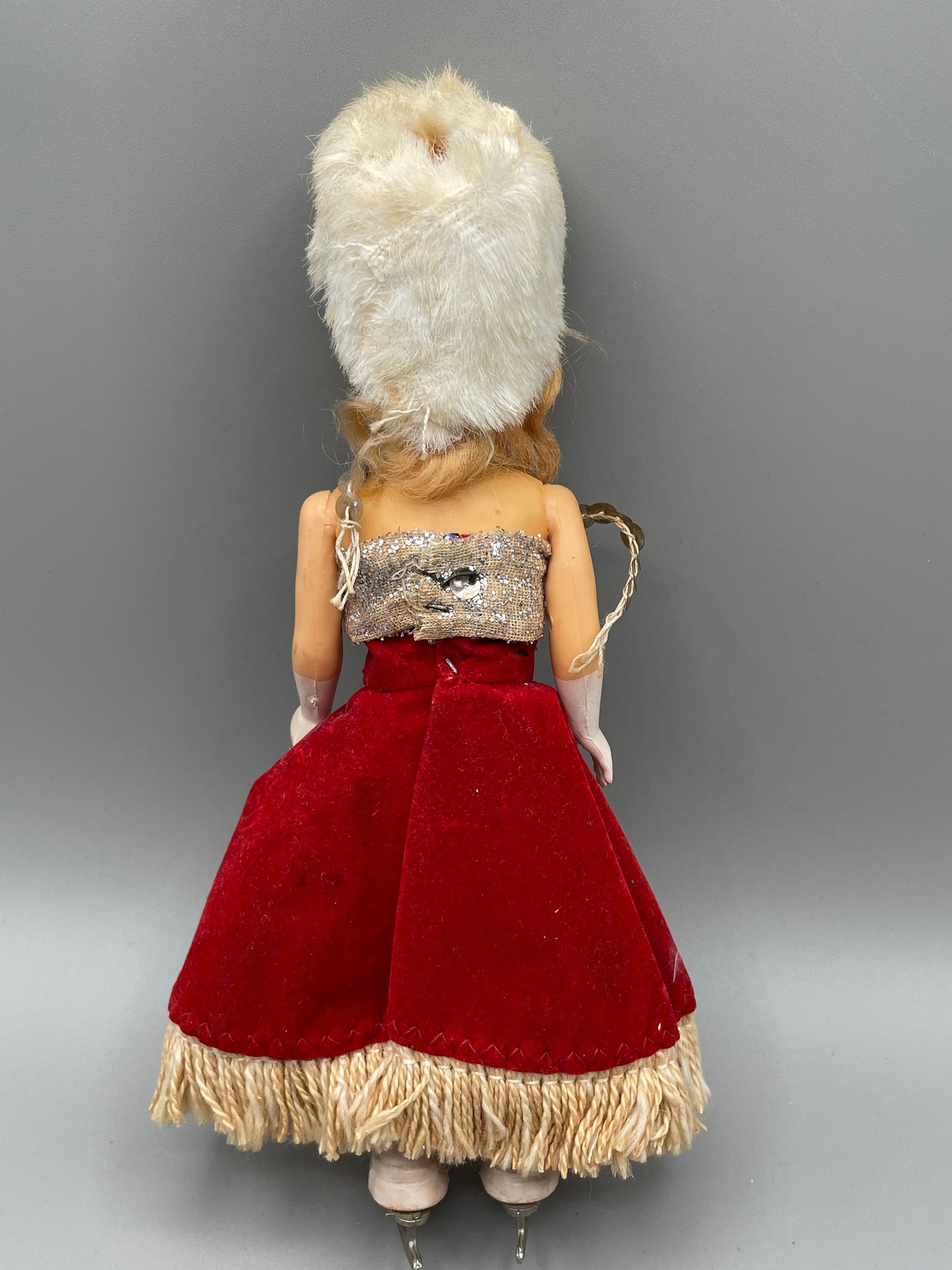 Vintage Ice Capades Figure Skater Souvenir Doll 1950s 1960s Blinking ...