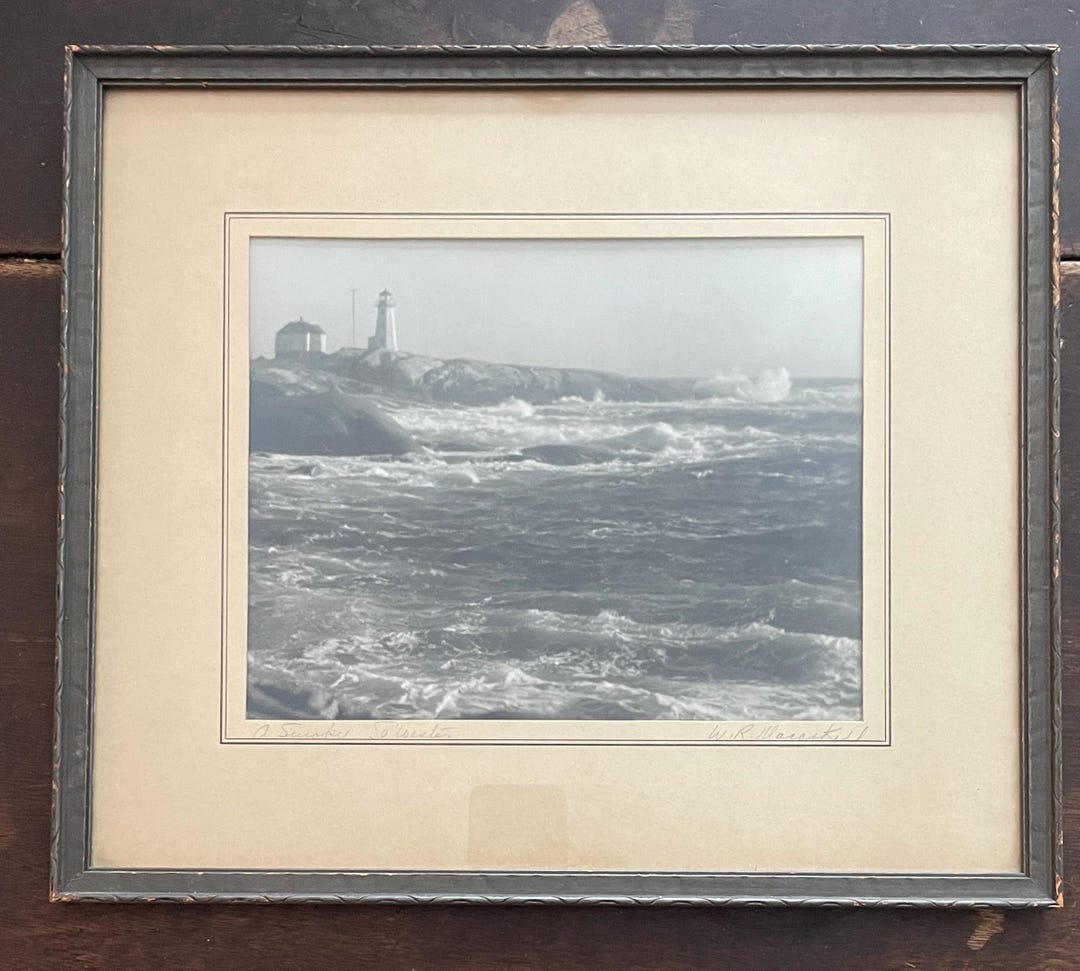 W.R. Macaskill Signed Original Photograph Titled A Smokey So’wester ...