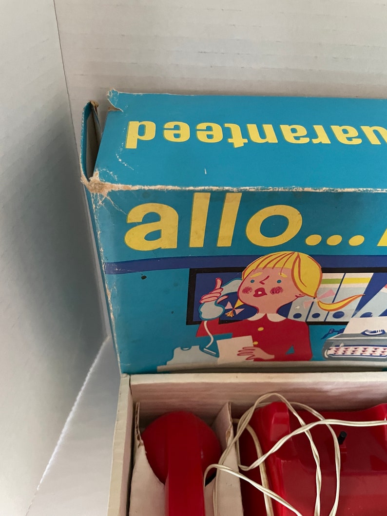 Vintage 1960s Toy Telephone Intercom System With Original Box - Etsy