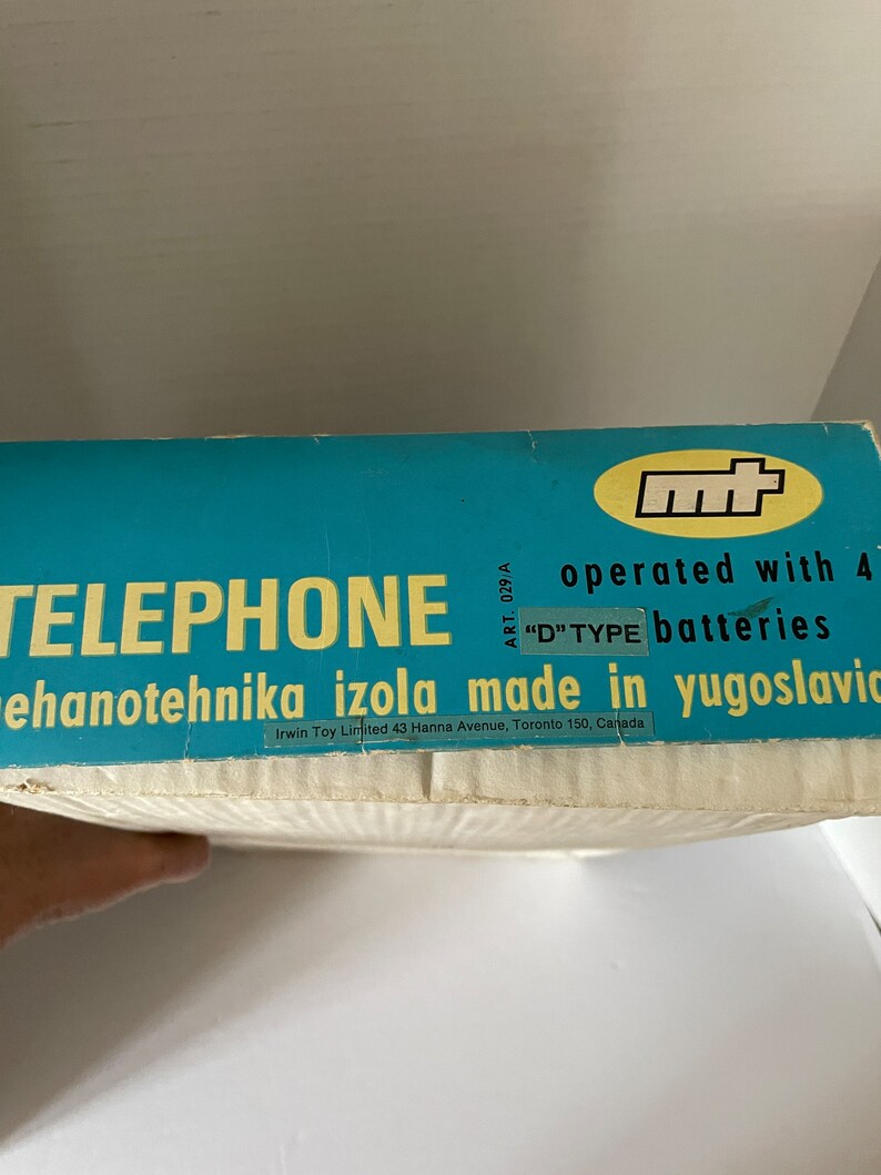 Vintage 1960s Toy Telephone Intercom System With Original Box - Etsy