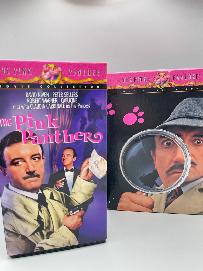 Vintage the Pink Panther Boxed Set 5 VHS Tapes Peter Sellers Classics ...