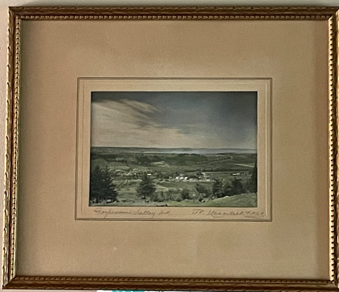 W.R. Macaskill Antique Signed Original Photograph of Gaspereau Valley ...