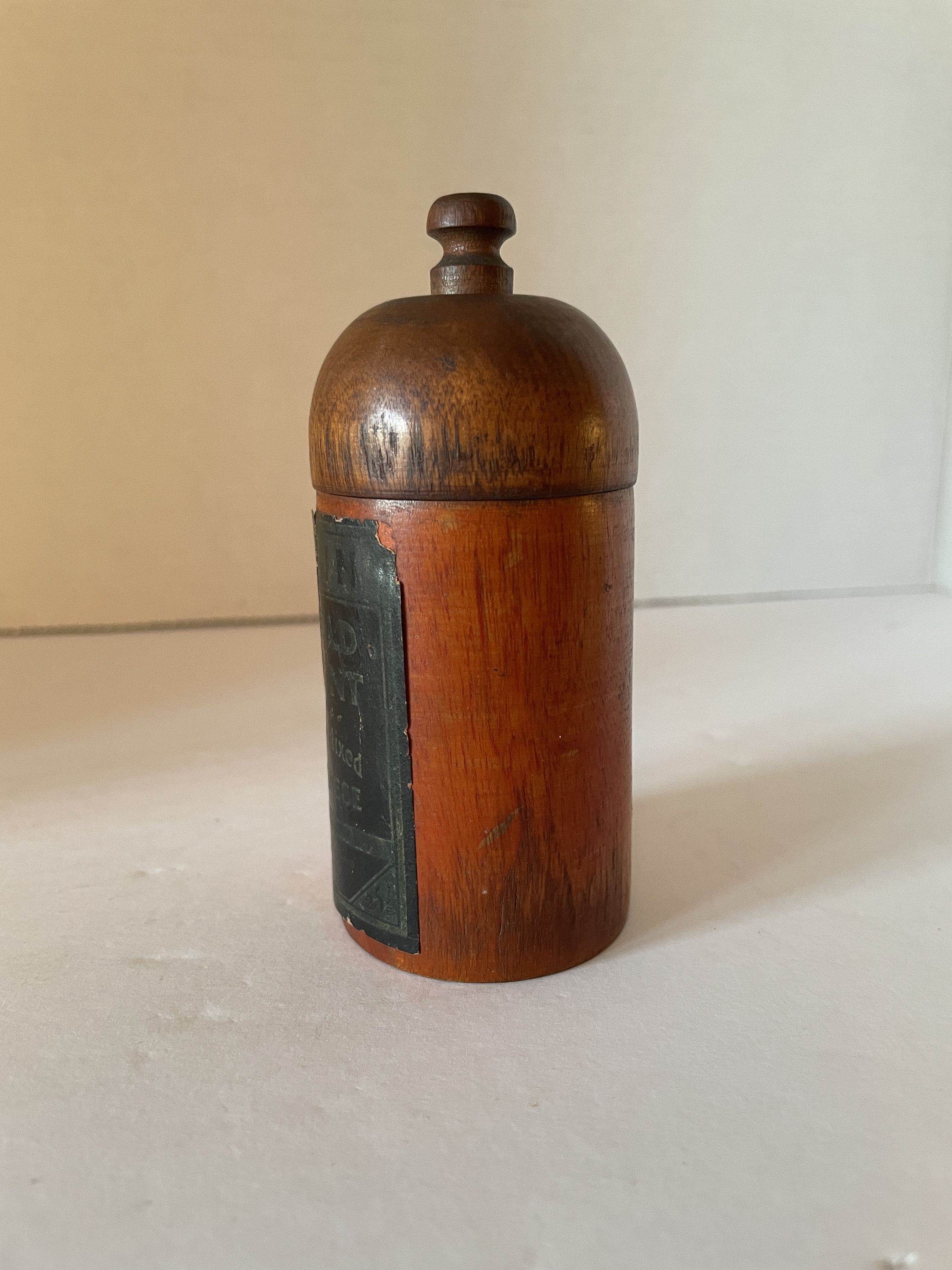 Vintage Japanese Sapolin Gold Paint RARE Wooden Bottle - Etsy