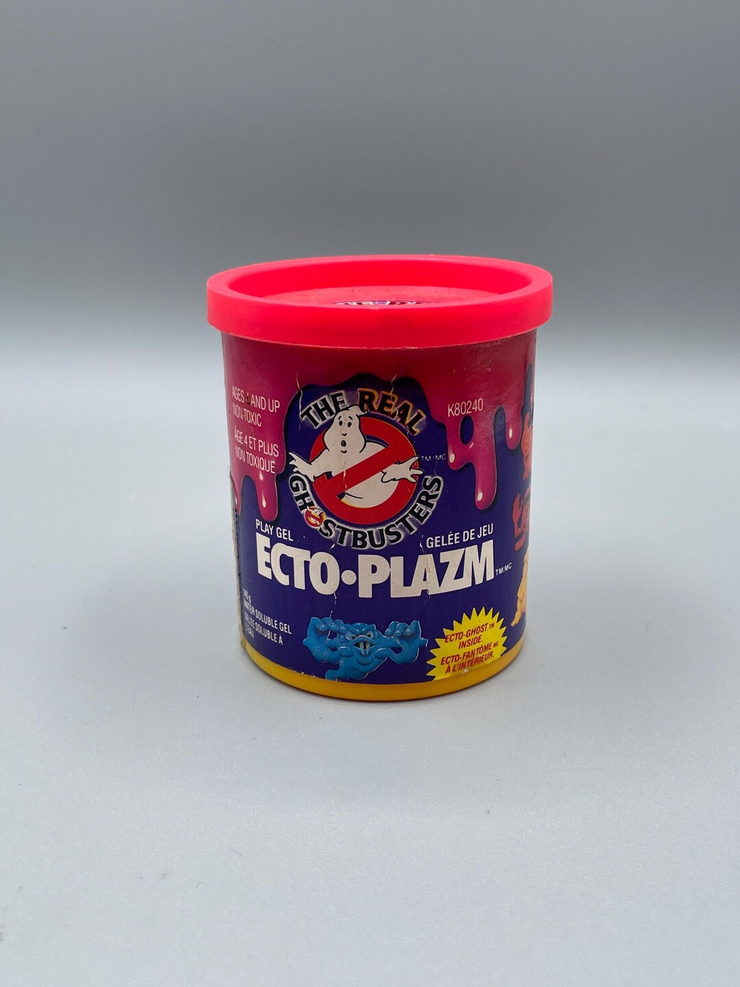 Very Rare Canadian Edition Real Ghost Busters Ecto-plazm Play Gel ...
