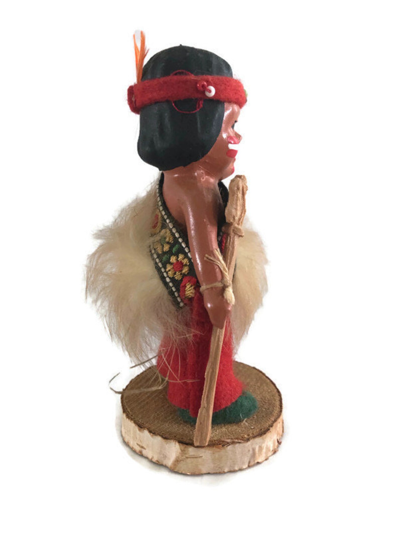 Vintage First Nations Indian Indigenous Souvenir Doll From - Etsy