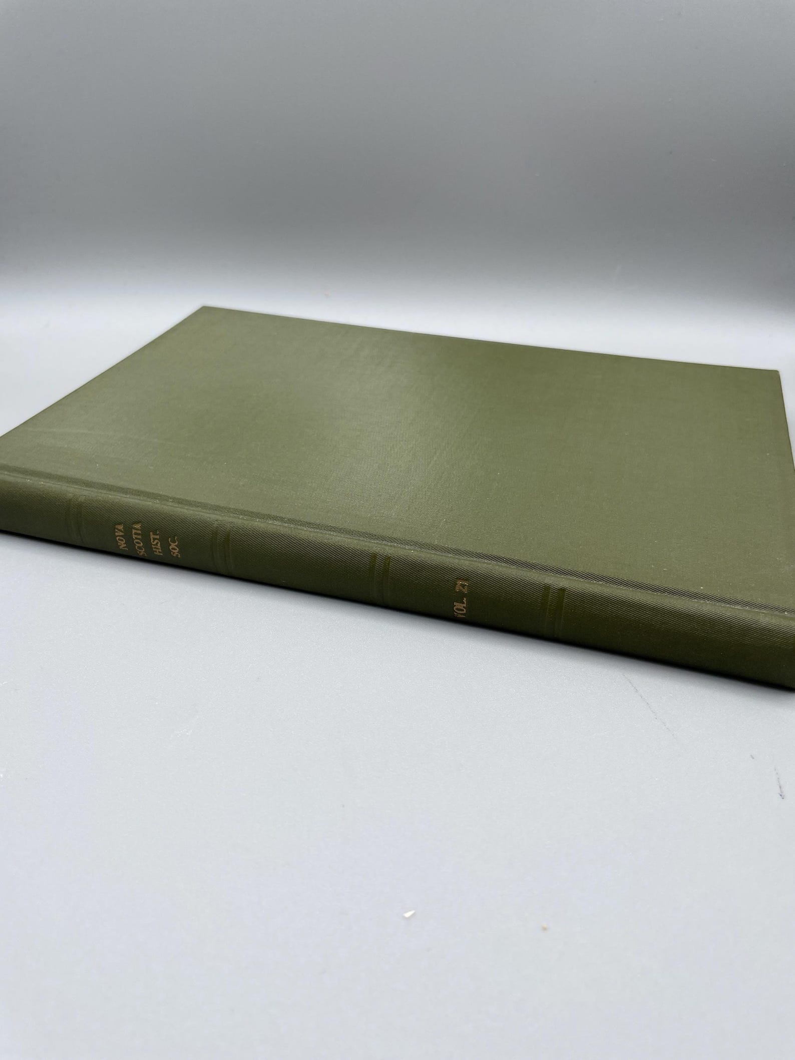 Collections Nova Scotia Historical Society 1927 Contents Include ...