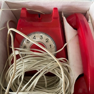 Vintage 1960s Toy Telephone Intercom System With Original Box Made in ...
