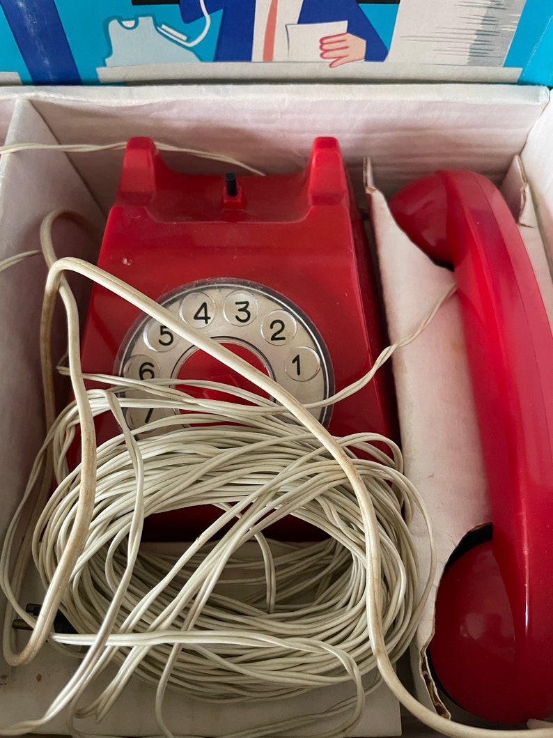 Vintage 1960s Toy Telephone Intercom System With Original Box - Etsy