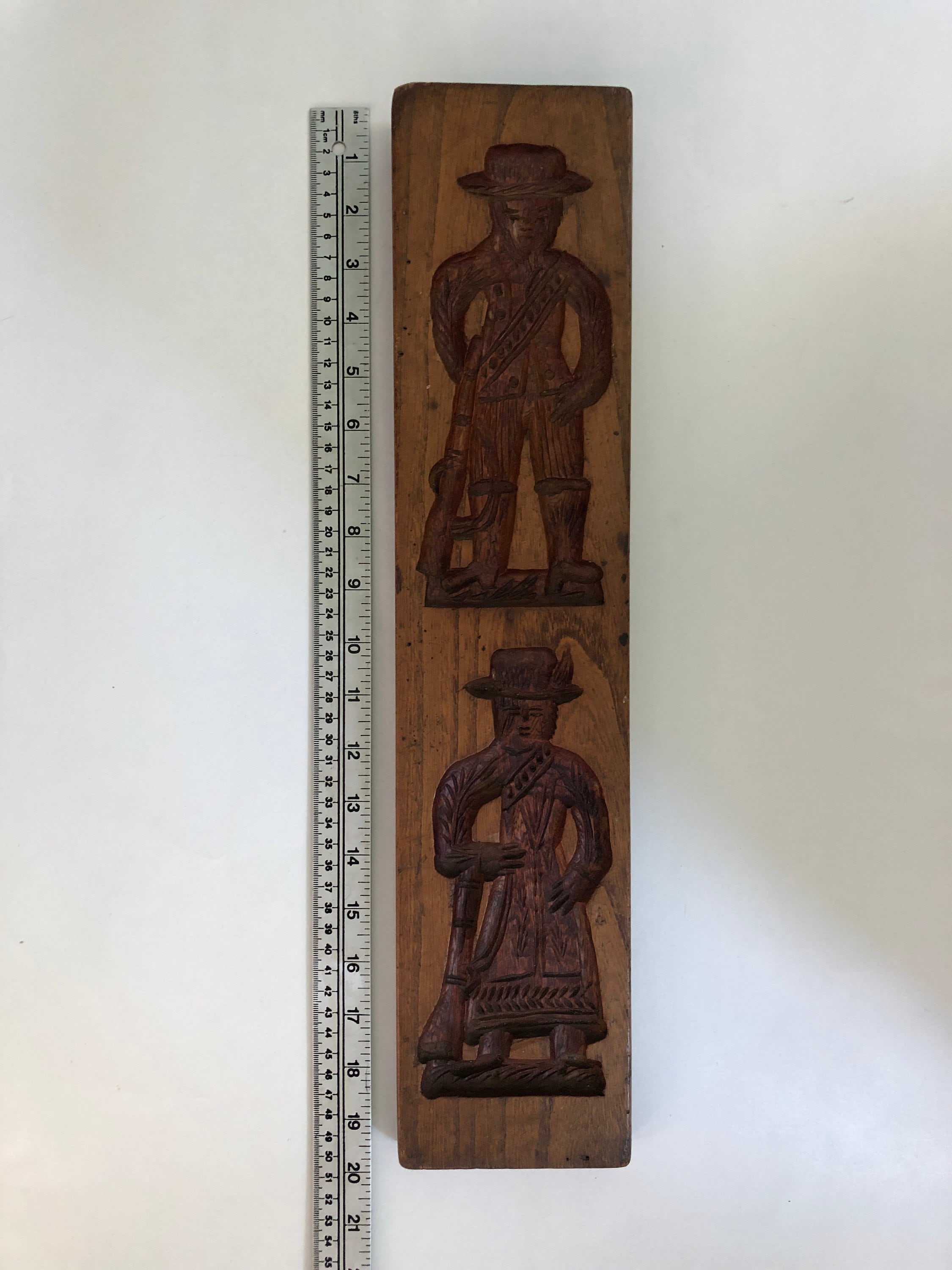 Vintage Carved Cookie Biscuit Mold Dutch Style Wood Carving - Etsy
