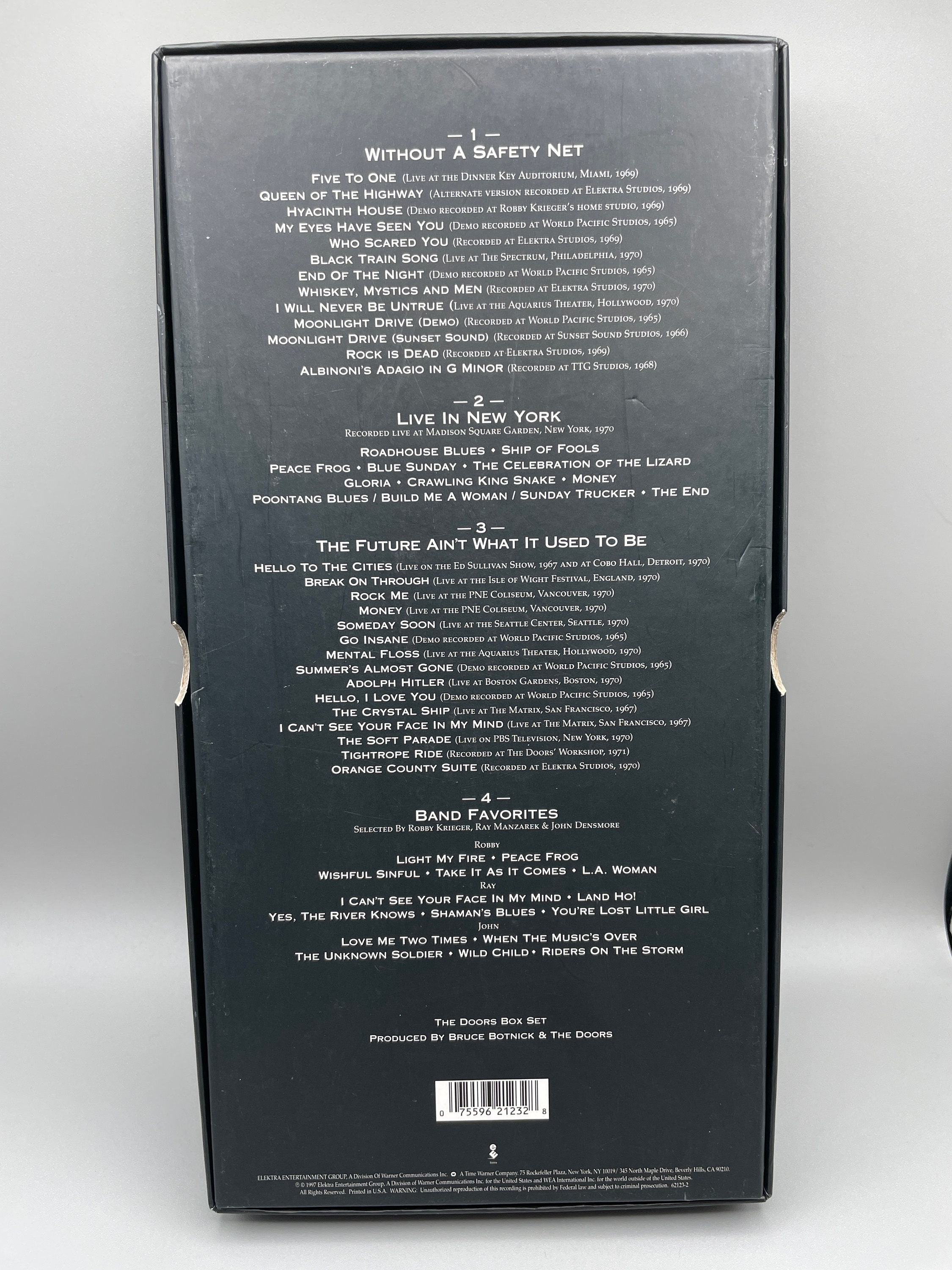 The Doors Boxed 4 CD Set With Booklet Dated 1997 - Etsy