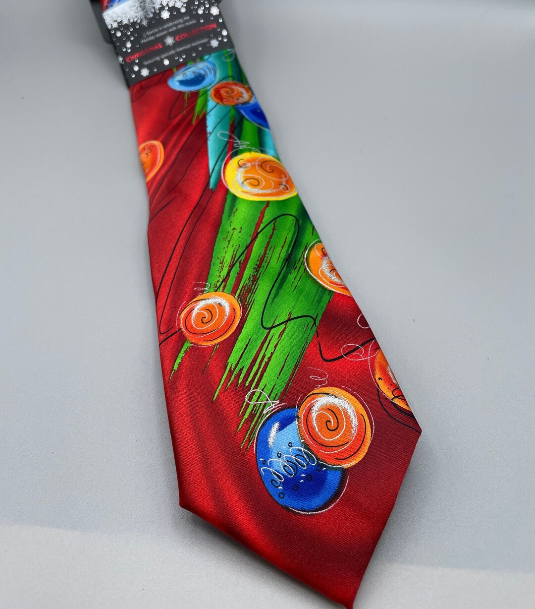 J. Garcia Necktie Novelty Christmas Tie 58 Inches Long and 3 Inches ...
