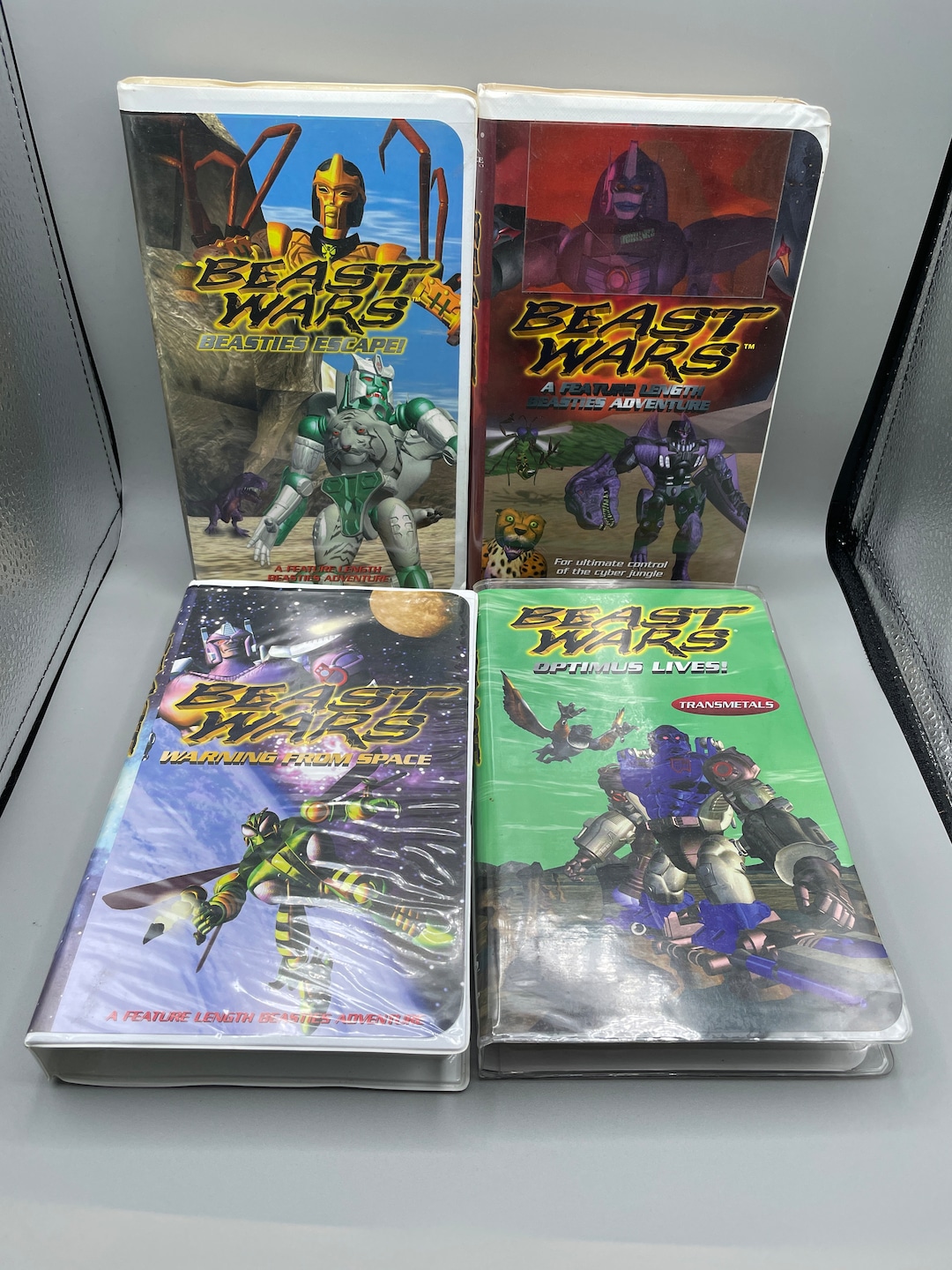 VHS Beast Wars Beasties Transformer Cartoon Movies Canadian Exclusives ...